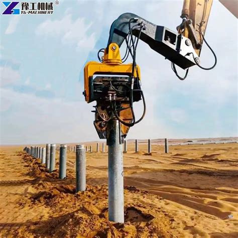 China Vibratory Pile Driver For Excavator Manufacturers Suppliers Factory Good Price