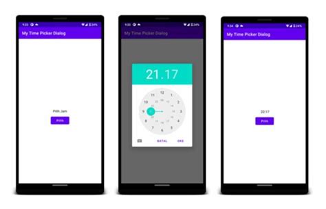 Membuat Timepickerdialog Di Android Dengan Kotlin Jasa Pembuatan Web And Aplikasi Android Ios