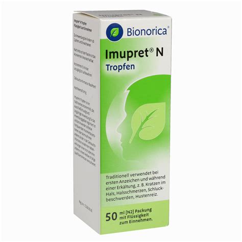 Imupret N Tropfen » Informationen und Inhaltsstoffe