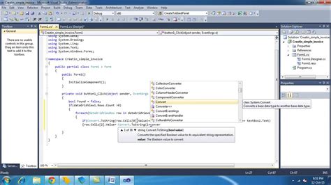 Creating A Simple Invoice Part YouTube