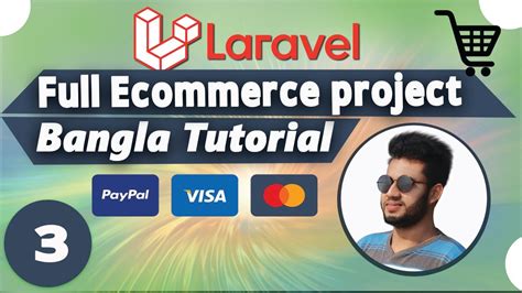 3 laravel ecommerce tutorial admin login page setup youtube