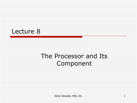 lec 8 alu cu pptx