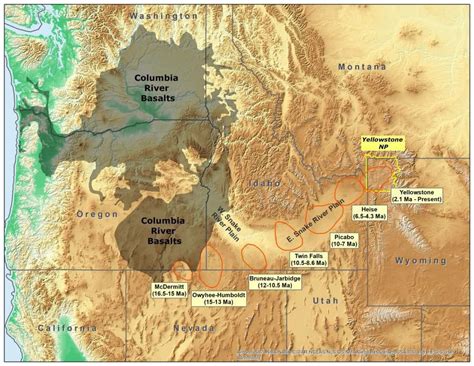 Tracking The Yellowstone Hotspot Across The Northwest Wyoming News