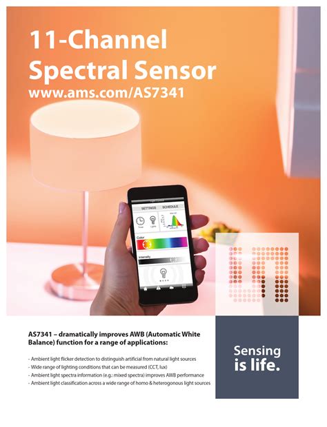 Ams As7341 Sensor Chip User Guide