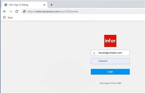 Configure External Lawson To Authenticate Against LDAP Bind