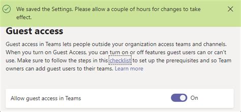 Allow Guest Access In Microsoft Teams Vlan Asia Helpdesk