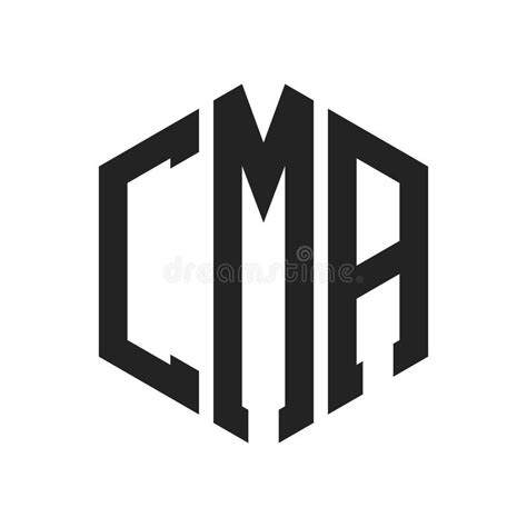 Cma Logo Design Initial Letter Cma Monogram Logo Using Hexagon Shape