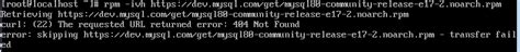 Centos7にmysqlをインストール