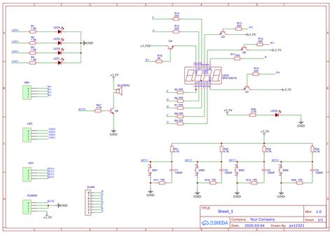 物联网开发板 esp8266 立创eda