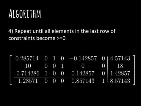 Linear Programming Using The Simplex Method Pdf