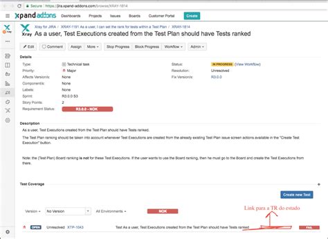 Xray 2276 Test Coverage Section Should Show Latest Run Link To See Which Testrun Is Causing