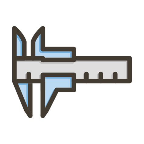 Ícone De Compasso De Calibre Generic Color Lineal Color