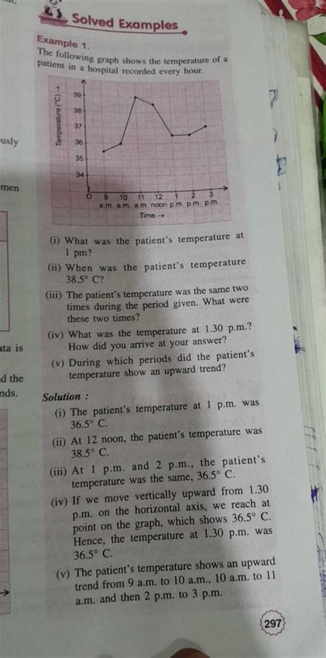 4 Solved Examples Example 1 The Following Graph Shows The Temperature O