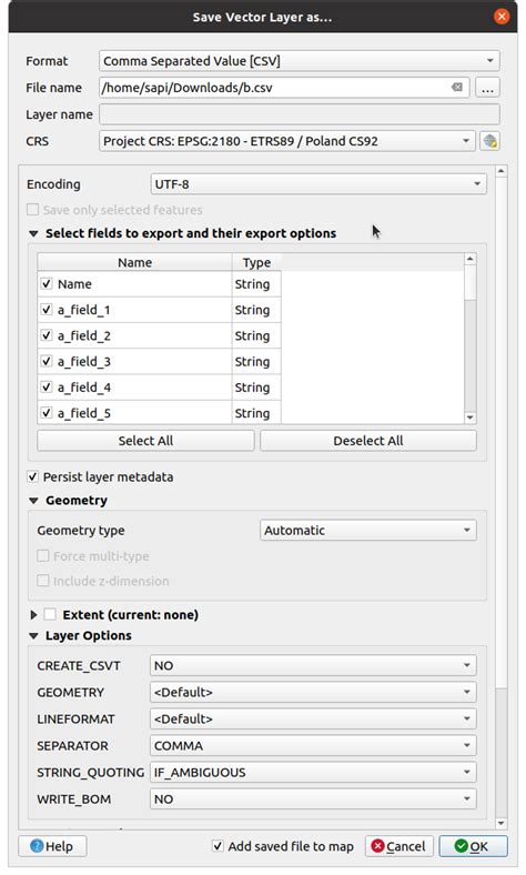 Obtaining A Report Derived From Feature Info In QGIS Geographic Information Systems Stack Exchange