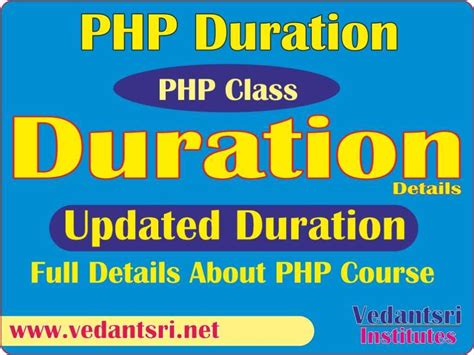 php course details fees duration syllabus admission institute