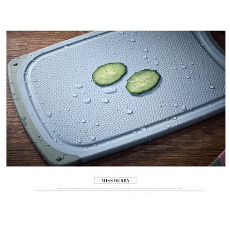 Wheat Straw Antibacterial Hygienic Cutting Board Double Sided Chop