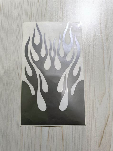 Stiker Spakbor Motor Motif Api Sticker Spakbor Tribal Api Lazada Indonesia