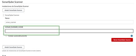 sonarqube ejecución de análisis e inspección continua parte 3