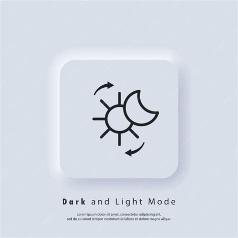 Premium Vector Vector Day Night Switch Mobile App Interface Dark And Light Mode Switcher