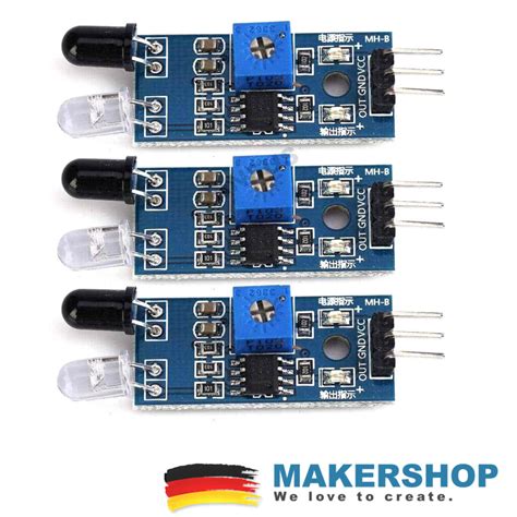 Hc Sr04 Ultraschall Sensor Makershopde