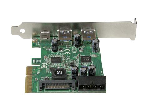 StarTech Com PEXUSB EIC USB PCIE Card Port X USB C X USB A X Port IDC