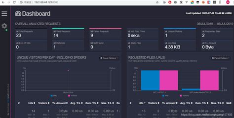 Docker简易搭建nginx日志分析环境 Goaccess Csdn博客