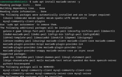 How To Install MariaDB On Debian Bookworm Distribution Linux Genie