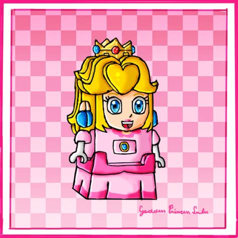 Lego Peach By Goddessprincesslulu On Deviantart