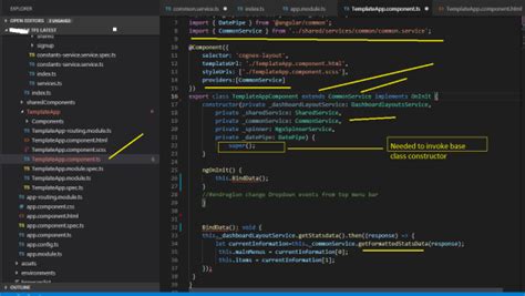 Inheritance In Angular 2 Microsoft Technologies Programming Experience
