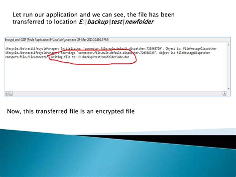 Encryptingdecrypting Mule Ppt