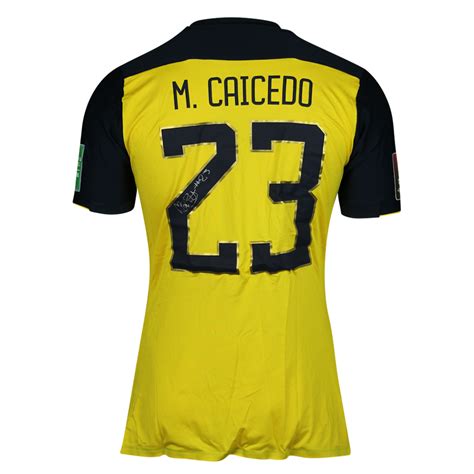 Moisés Caicedo Ecuador Brazil Matchwornshirt