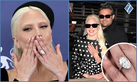 Lady Gaga Flashes Massive Diamond Engagement Ring At Venice Film Festival Ziamond
