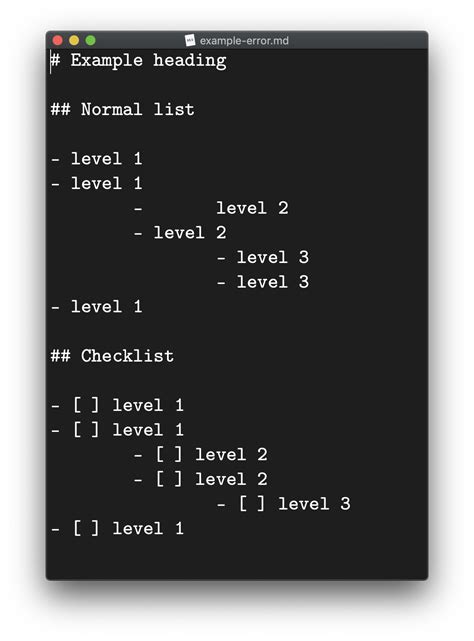Inconsistent Indentation · Issue 2724 · Typora Typora Issues · Github