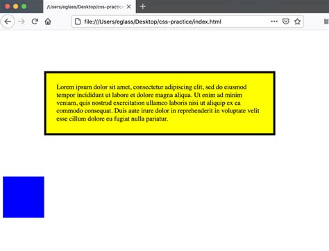 كيفية تعديل حجم عنصر Html والمساحة المحيطة به باستخدام Css Css