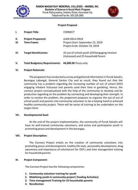 Free Project Proposal Templates In Pdf For Easy Customization