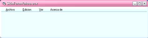 ocx para usar skins skin form yahoo