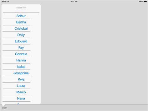 Ios Uiactionsheet With Many Items Overlays Text Stack Overflow
