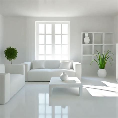 심플하고 깔끔한 화이트 인테리어를 위한 완벽한 팁