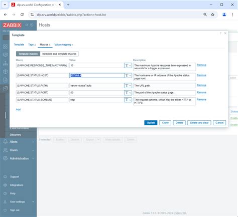 Centos Stream 9 Zabbix 70 Add Monitoring Target Item Server World