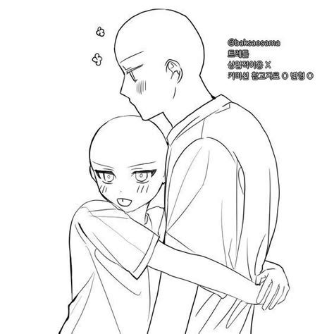 Anime Couple Pose