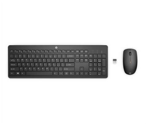 HP Wireless Mouse And Keyboard Combo Black 1 Ct Fred Meyer