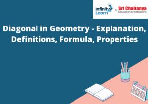 Diagonal In Geometry Explanation Definitions Formula Properties