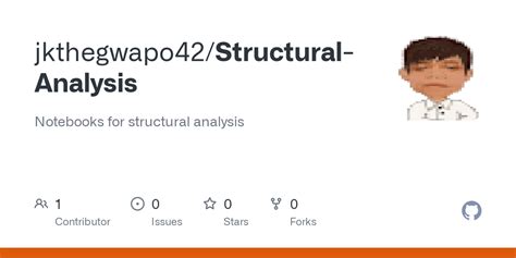 GitHub Jkthegwapo Structural Analysis Notebooks For Structural Analysis