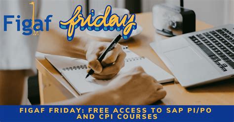 Figaf Friday Free Access To SAP PI PO And CPI Courses Figaf