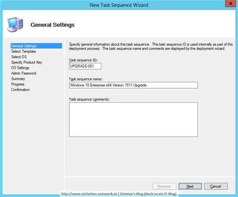 Teil B Windows Upgrade Task Sequence Erstellen Ein Einfaches Netzwerk