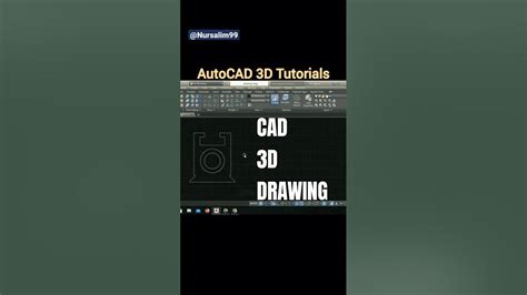Autocad 3d Tutorial For Beginners Youtube