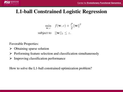 Ppt Large Scale Sparse Logistic Regression Powerpoint Presentation Free Download Id 3812752