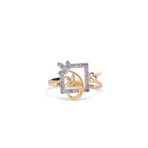 Floral Frame Ring Zever4u