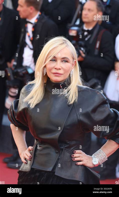 Cannes France 17th May 2026 Emmanuelle Béart Arriving On The Red