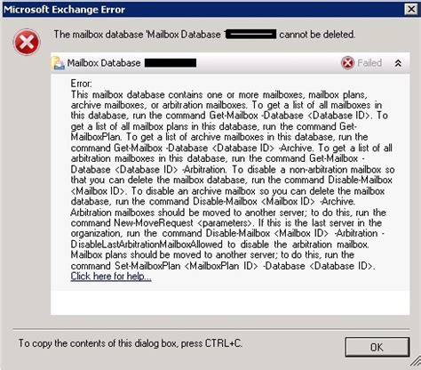 Cannot Remove Mailbox In Exchange Heres A Fix